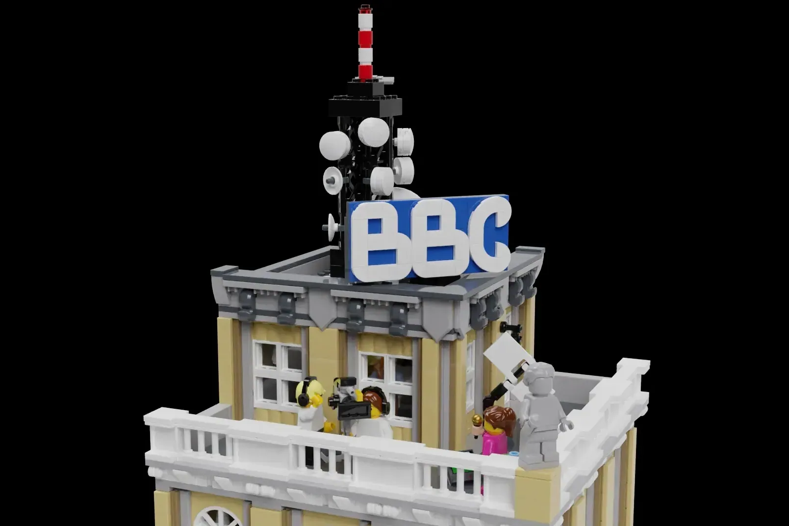 Modular Tv Station | LEGO® Ideas