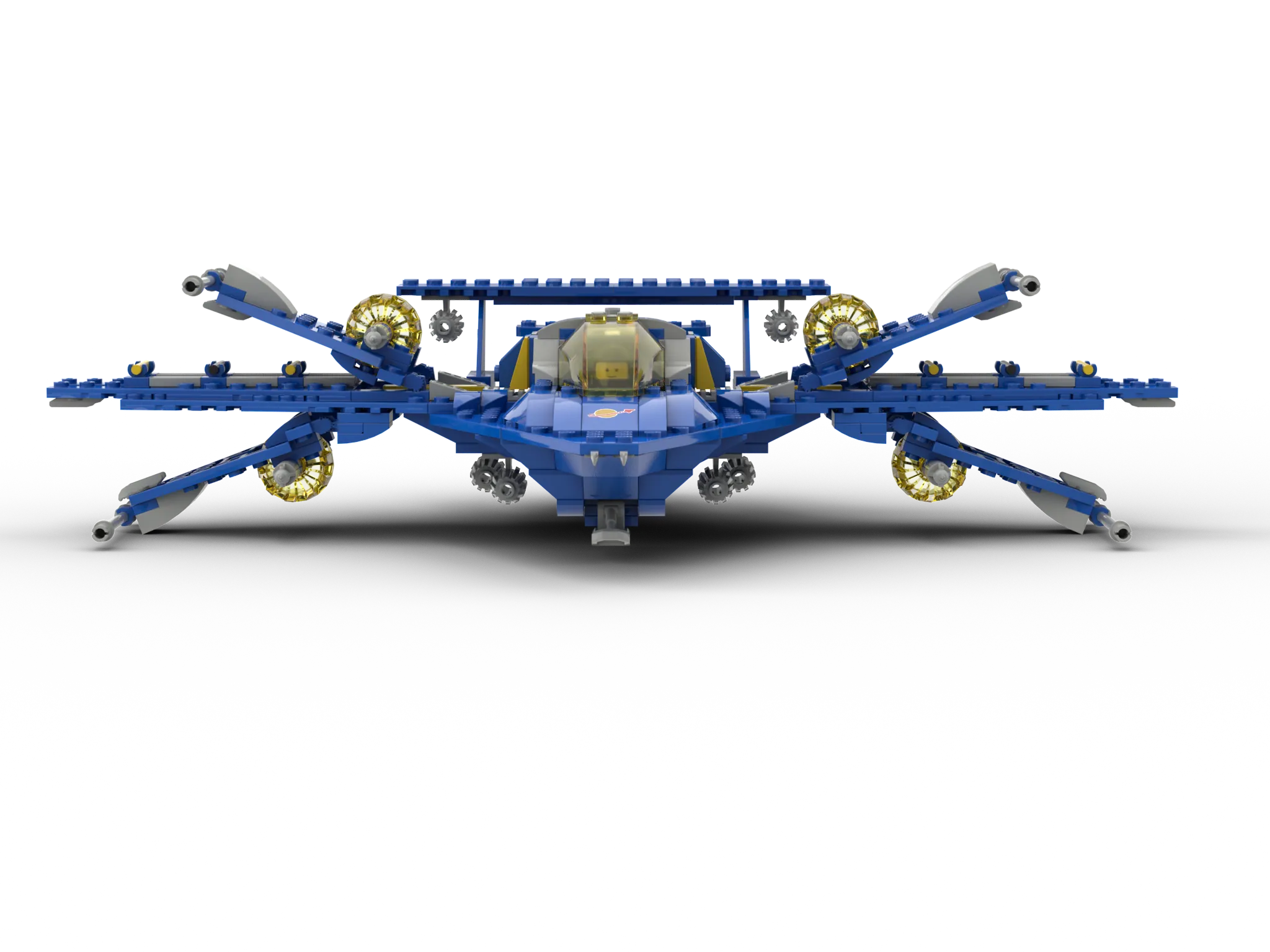 Neo-Classic Spaceship - NCS-D1 | LEGO® Ideas