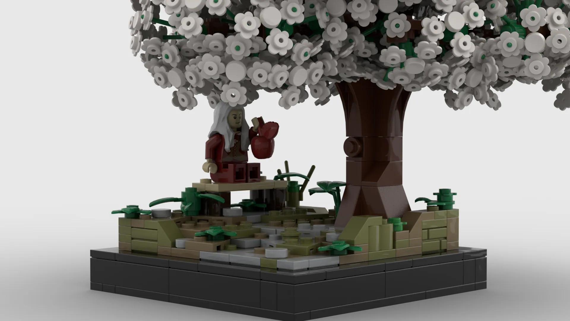 Sir Isaac Newton Discovers Gravity | LEGO® Ideas
