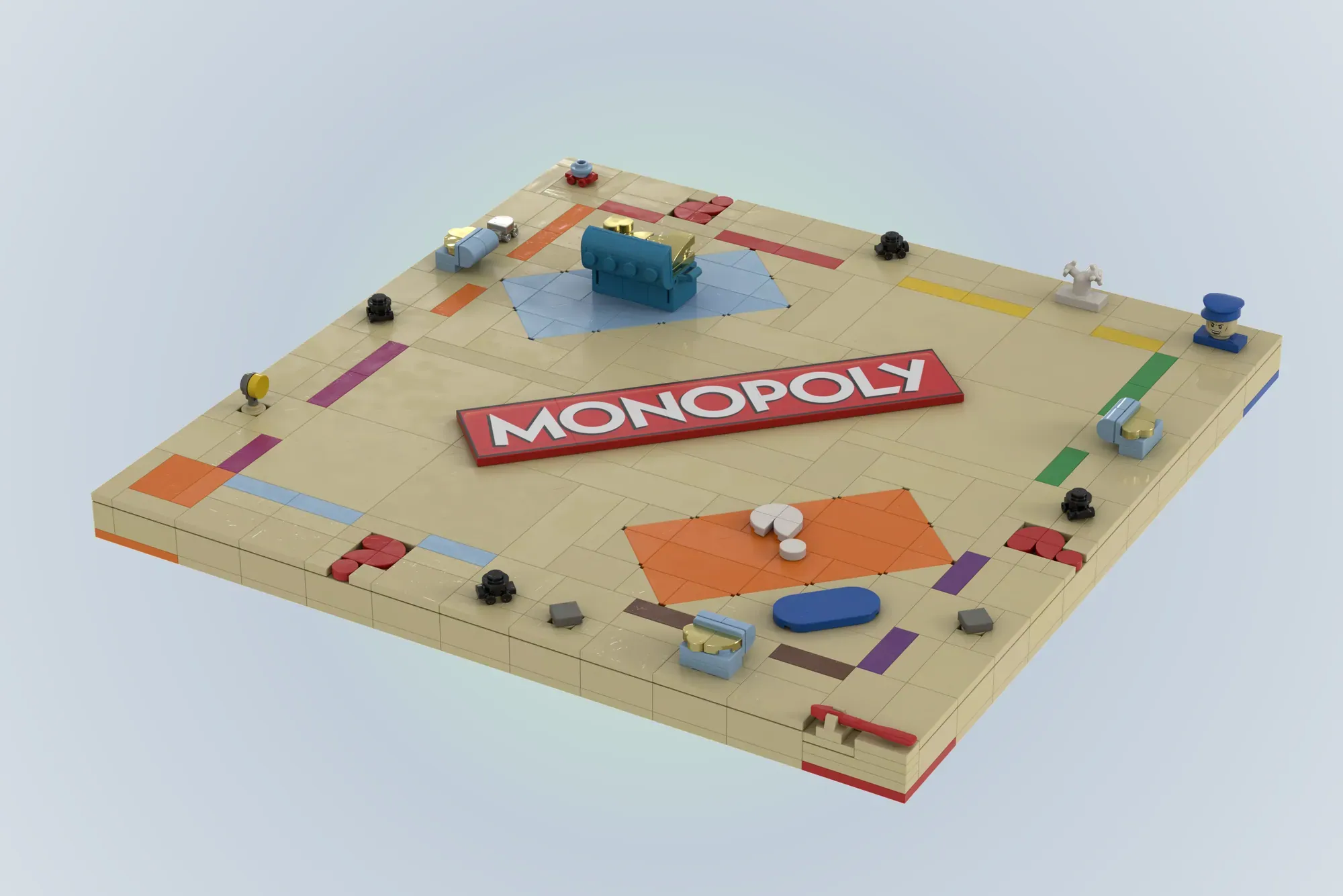LEGO Customizable Monopoly | LEGO® Ideas
