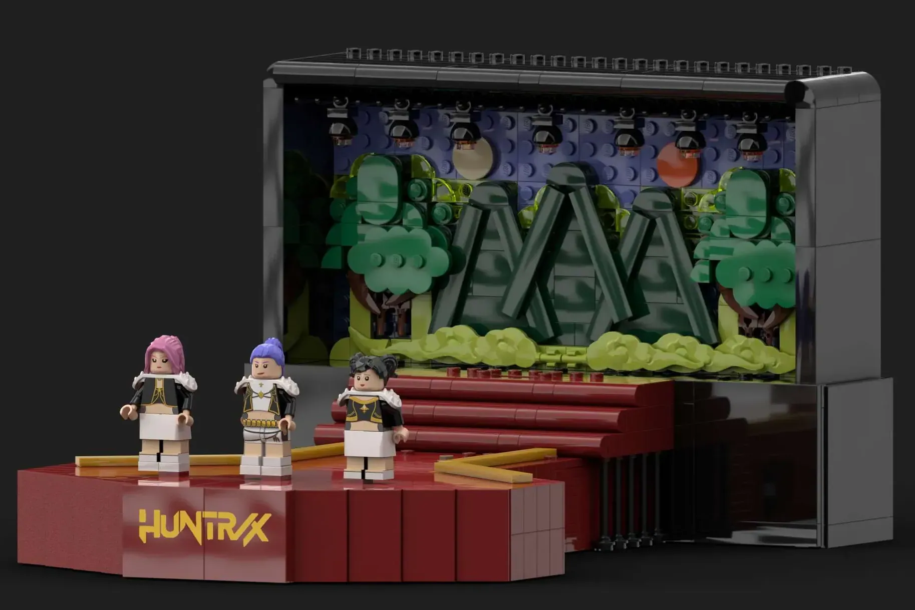 LEGO K-Pop Demon Hunters: HUNTR/X Golden Concert! | LEGO® Ideas