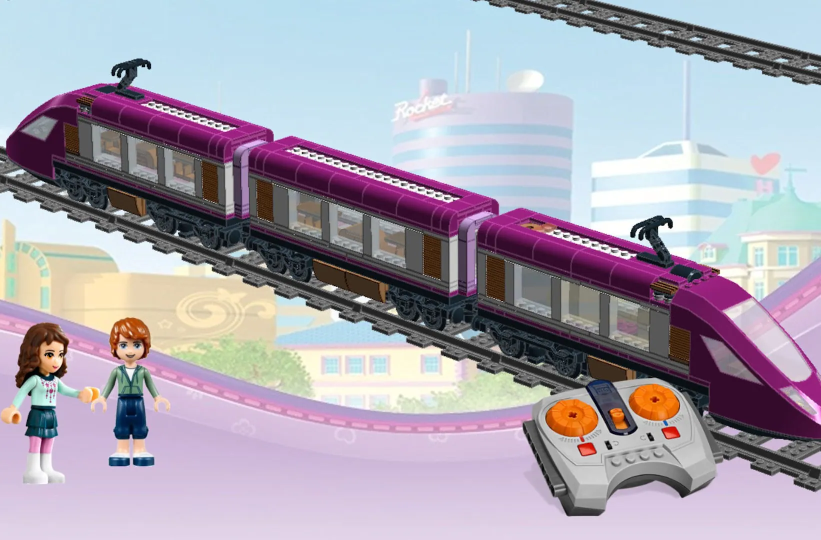 Friends Train Passenger "Power Function" | LEGO® Ideas