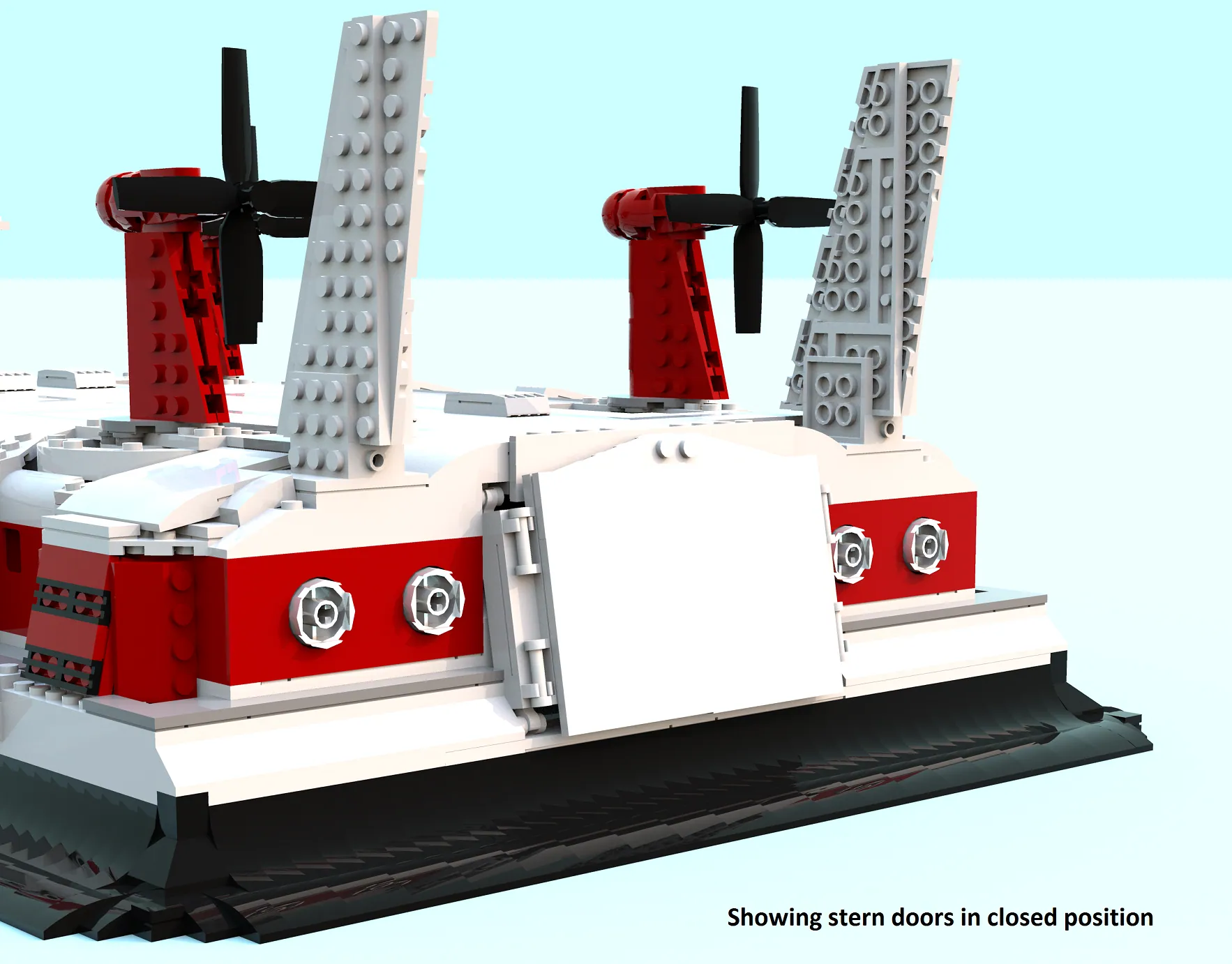 Mountbatten Class SR.N4 Hovercraft | LEGO® Ideas