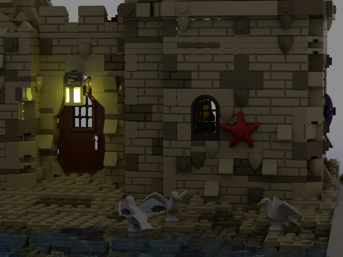 LEGO IDEAS - Sand Castle by the Sea