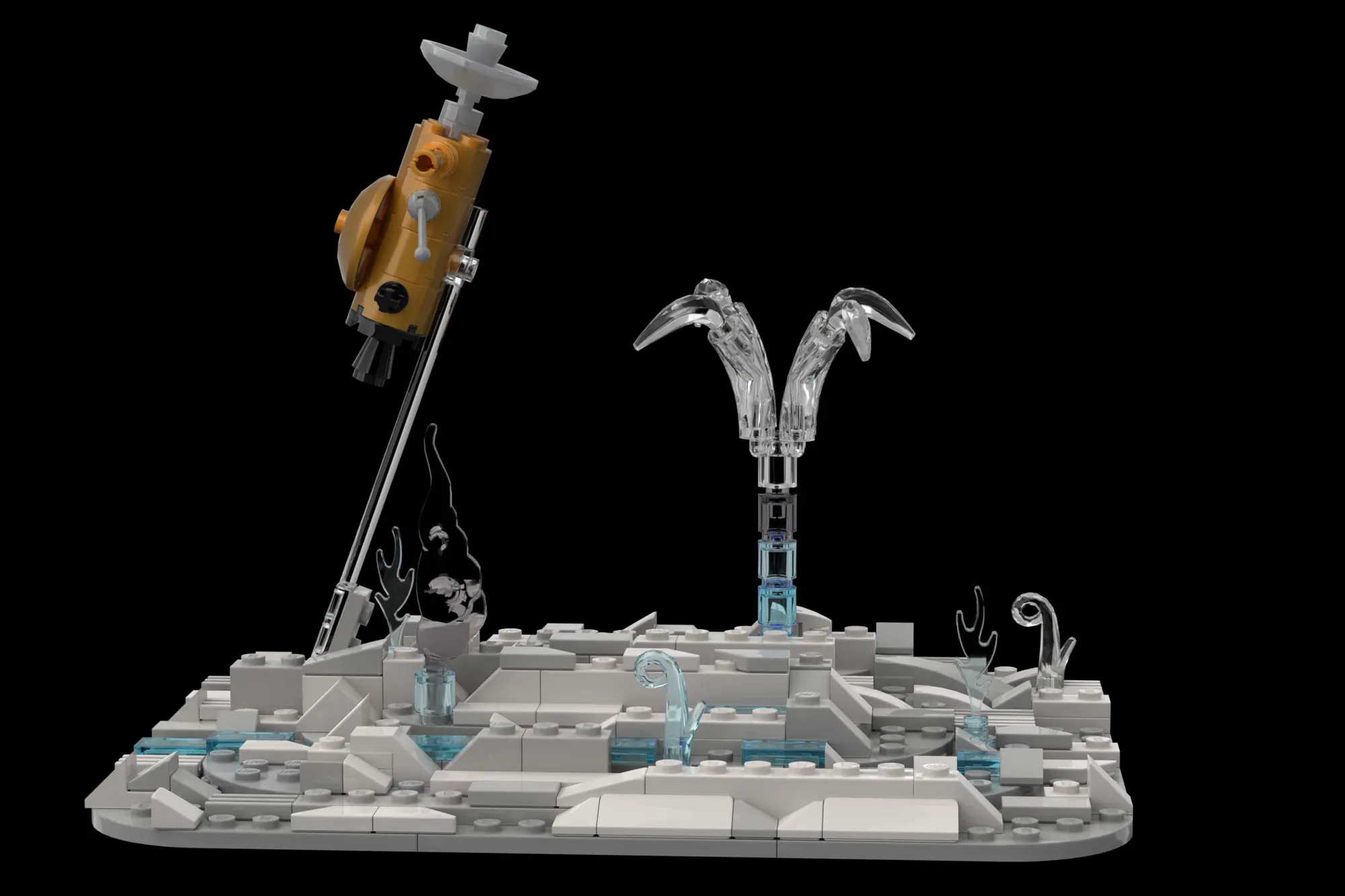 Exploration of Icy Geysers on Enceladus | LEGO® Ideas