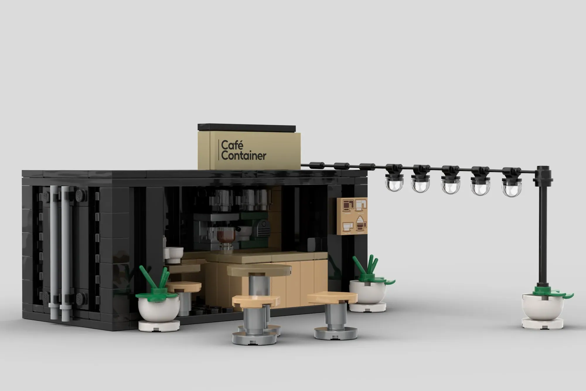 Container-Based Concession Stand | LEGO® Ideas