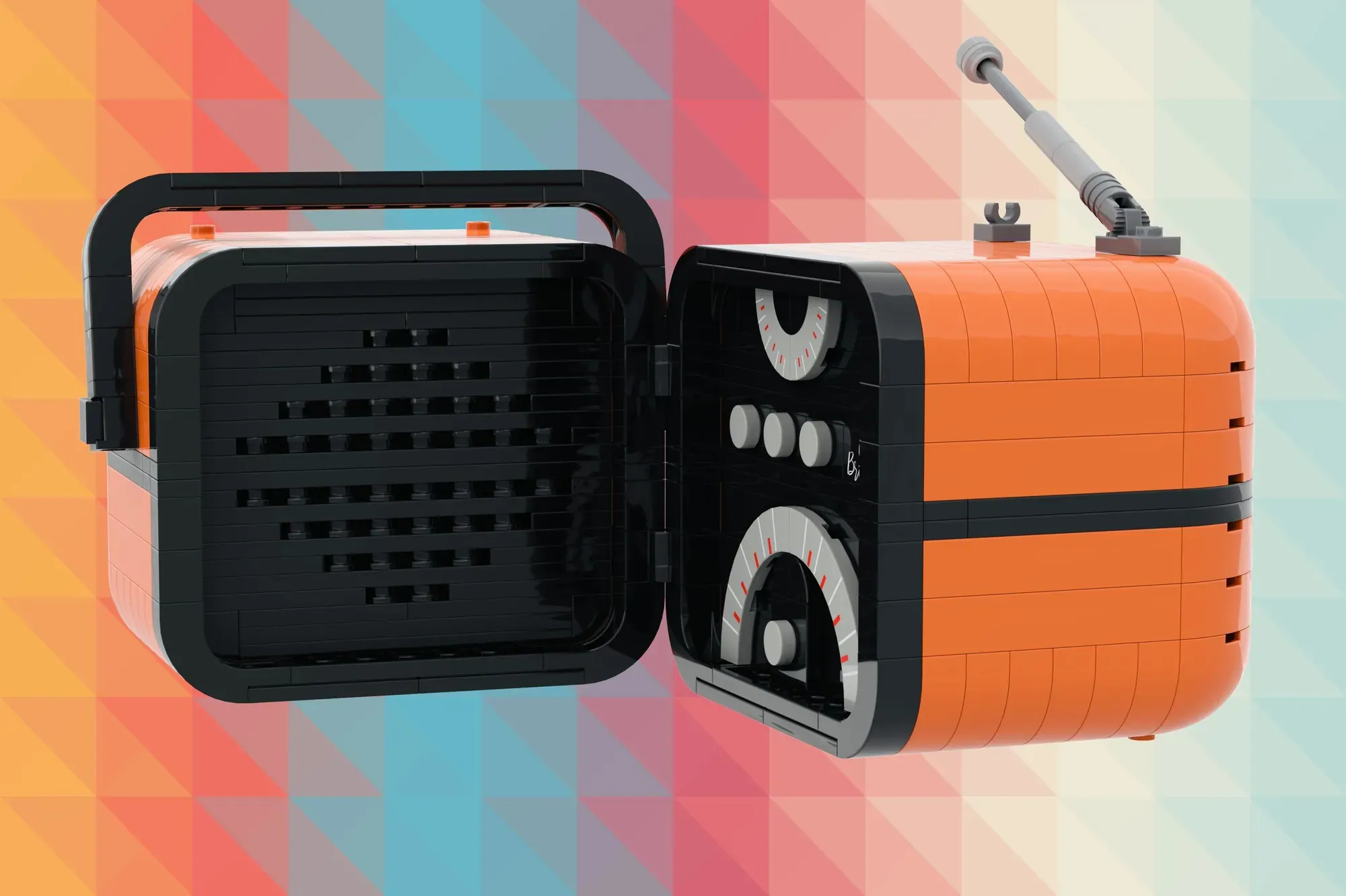 Radio Brick Cube | LEGO® Ideas