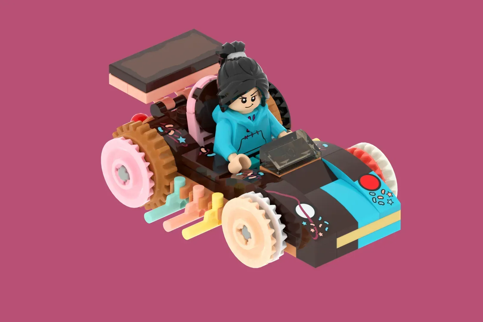 Wreck-It Ralph – Race Car | LEGO® Ideas