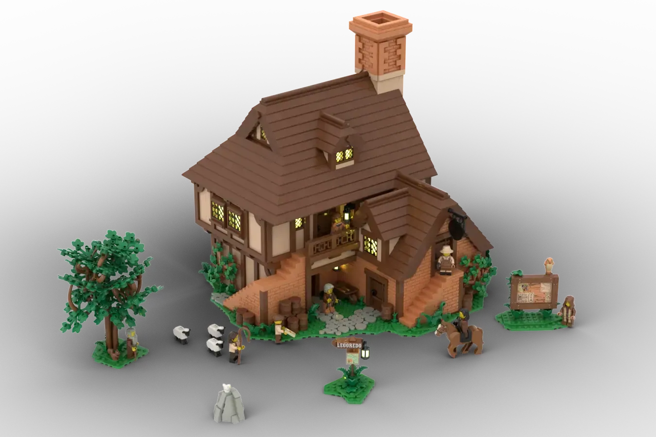 The Crossroads Inn | LEGO® Ideas