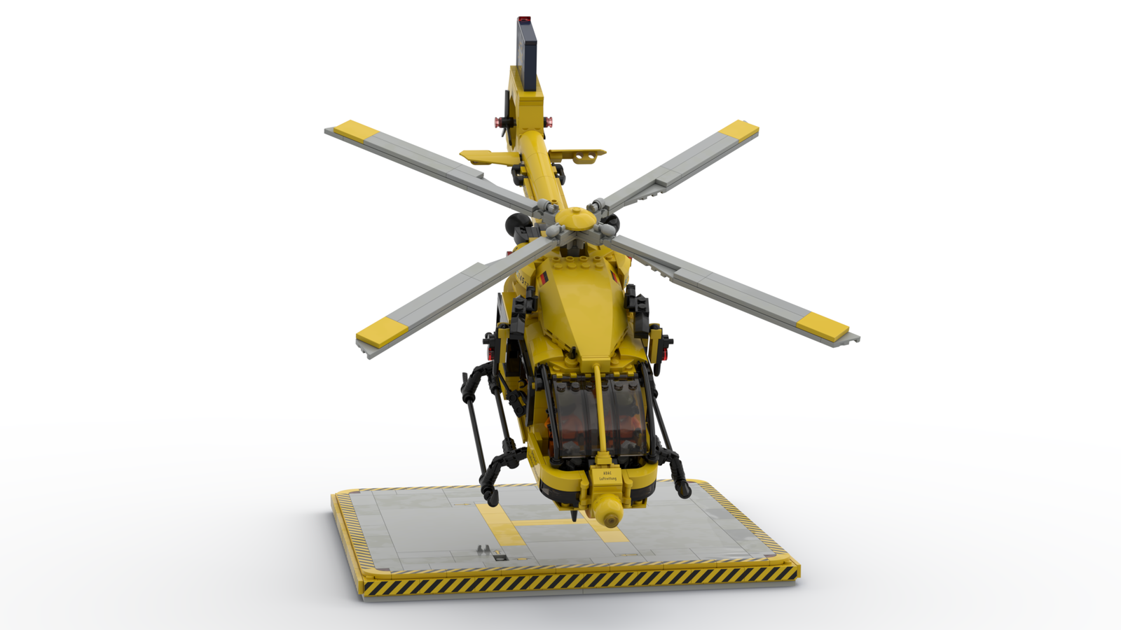 LEGO IDEAS - Airbus EC-145 T2 ADAC Edition.