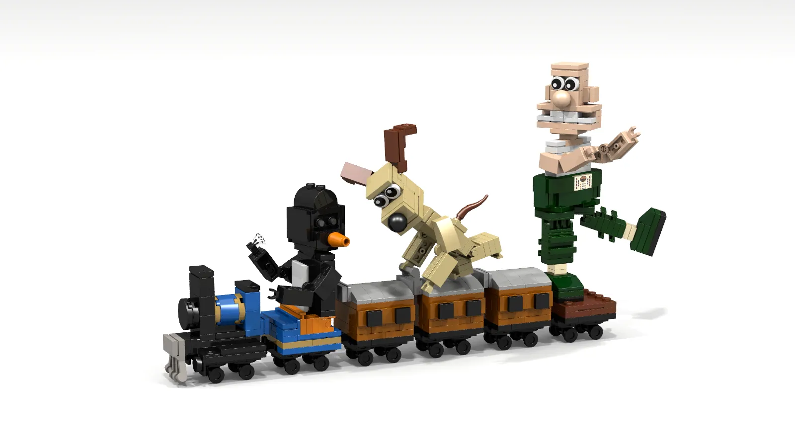 Wallace & Gromit Brickfigures | LEGO® Ideas