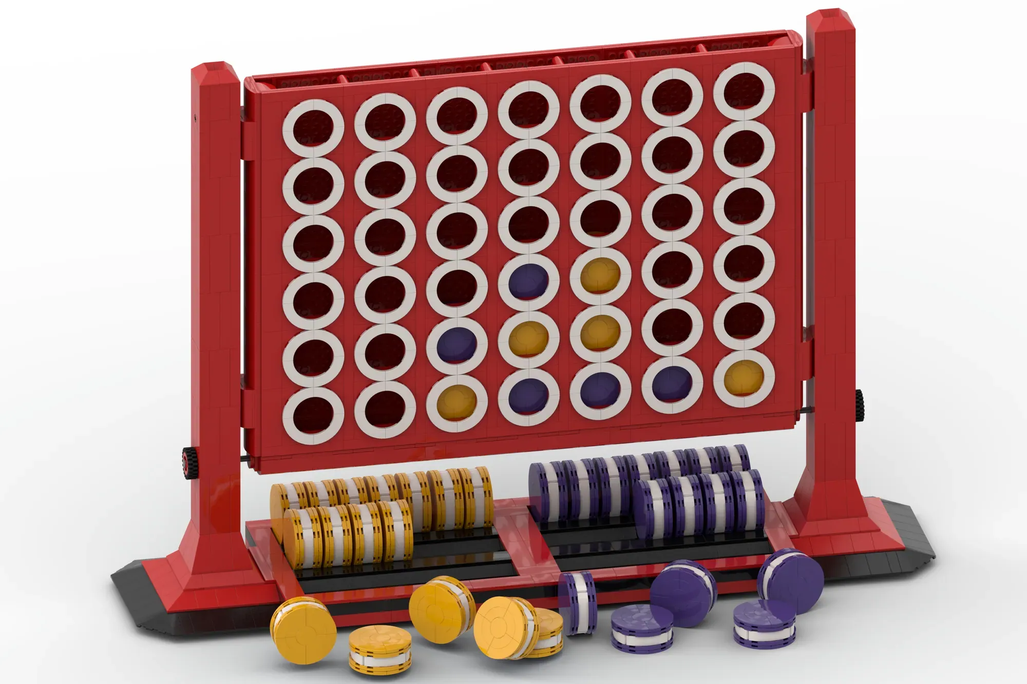 Connect Four Game - Vier Gewinnt | LEGO® Ideas