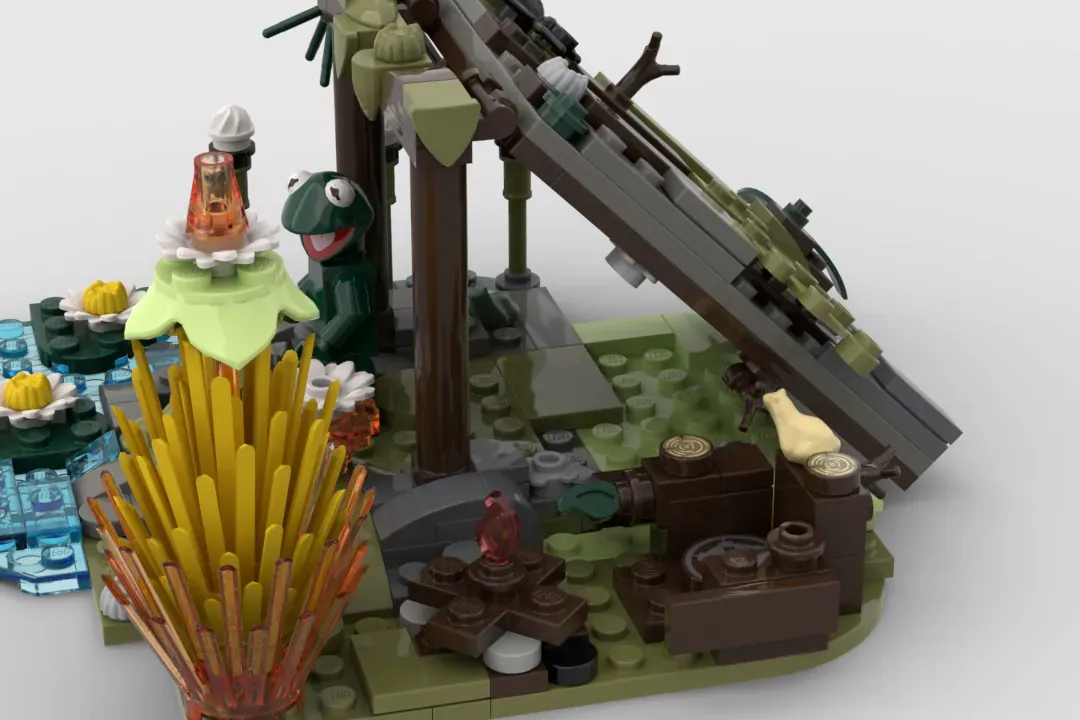 Lego Mystical Flower Creatures: The Shelter of the First Frog | LEGO® Ideas
