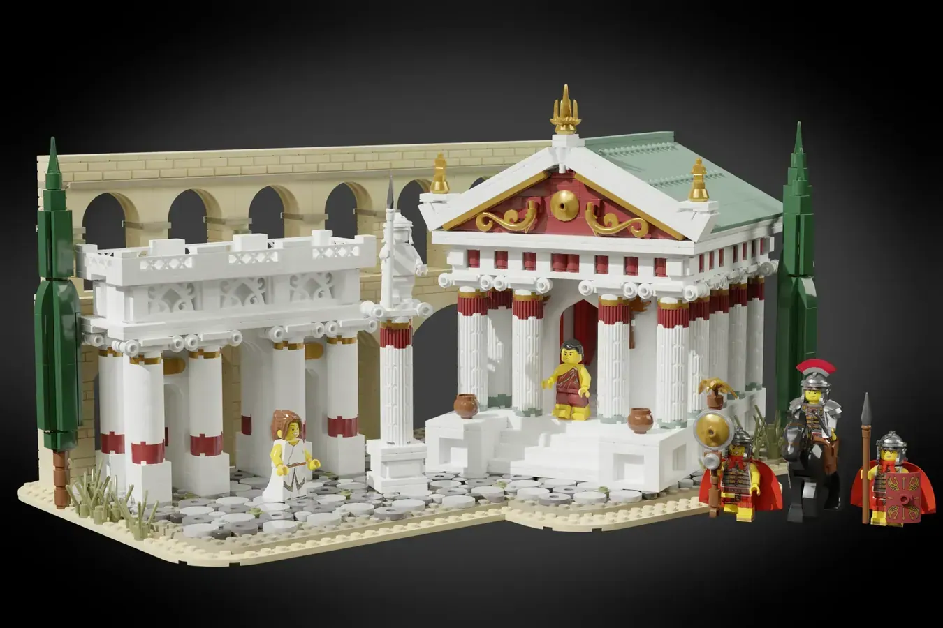 10K Club Interview: ROMAN FORUM by Krackenator4 | LEGO® Ideas