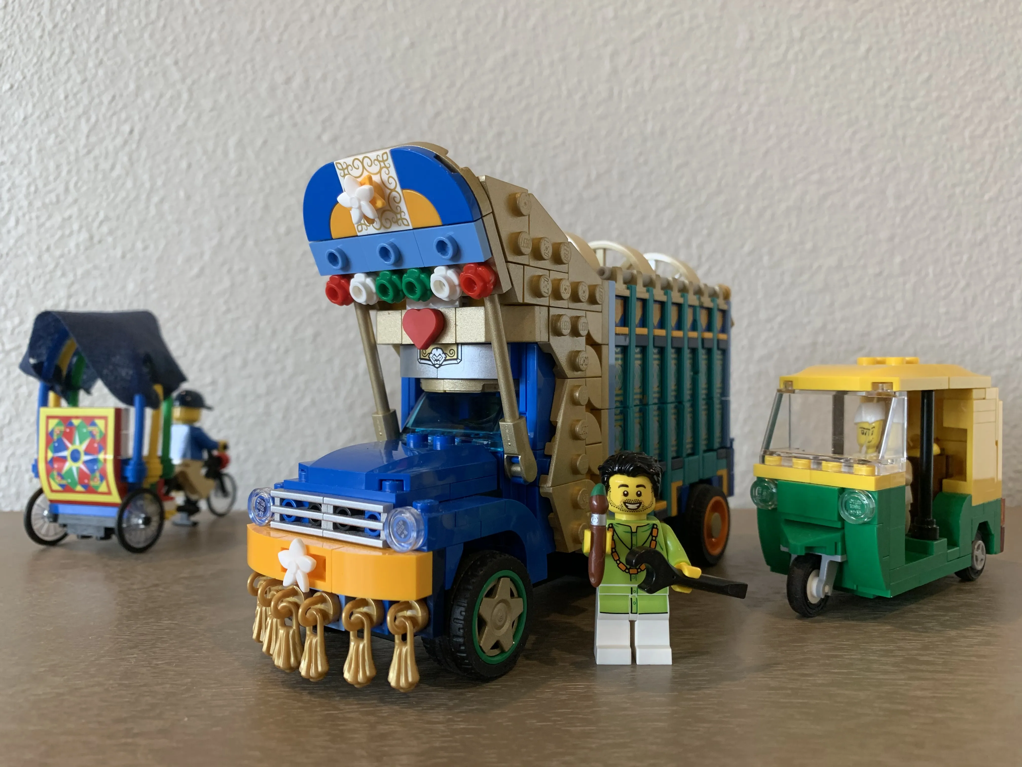 Road to Everest - Jingle Truck, Rickshaw, & Tuk Tuk | LEGO® Ideas
