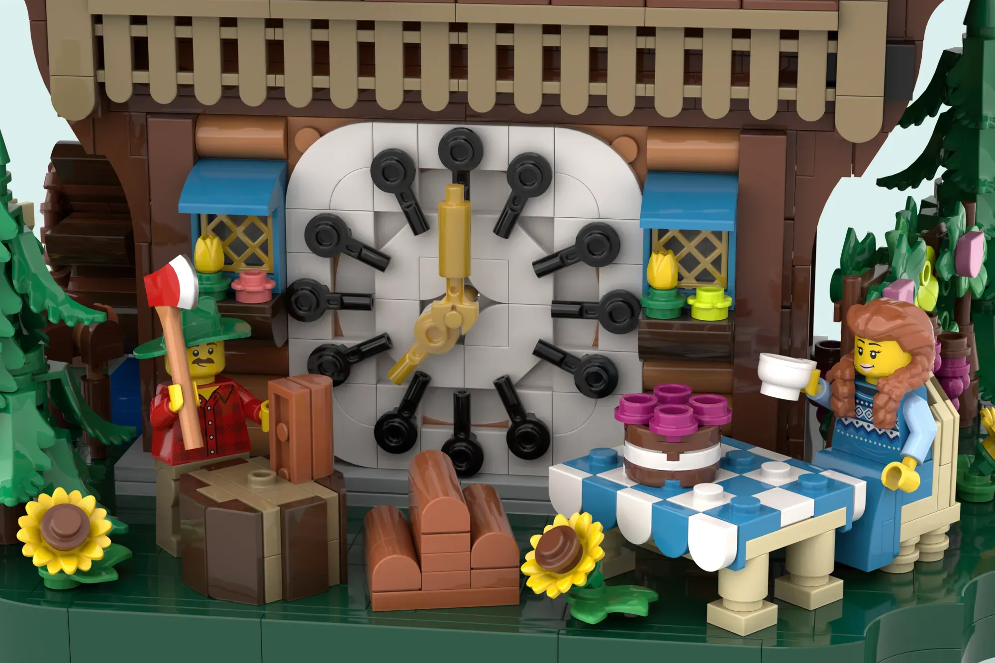 Working Blackforest Cuckoo Clock | LEGO® Ideas
