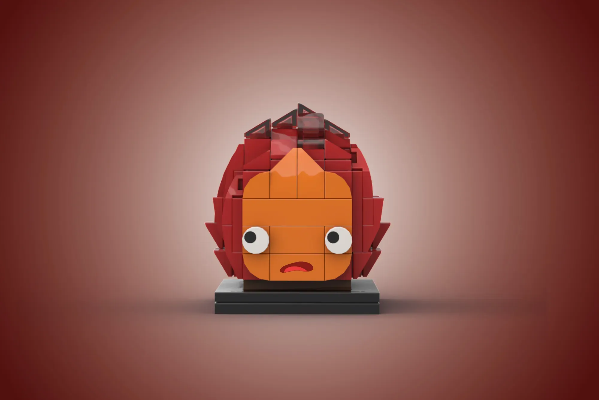 Brickheadz Calcifer // Howl's Moving Castle | LEGO® Ideas