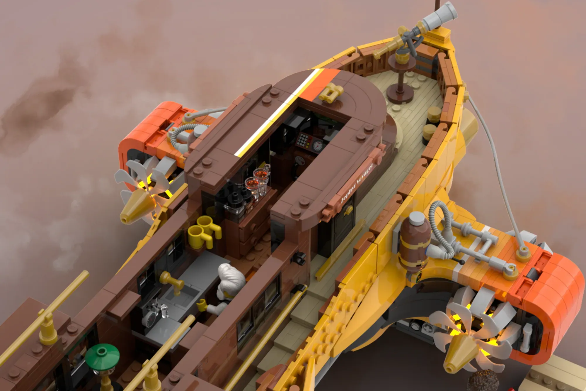 Zephyr Voyager: Chet Flybergs Amazing Airship | LEGO® Ideas