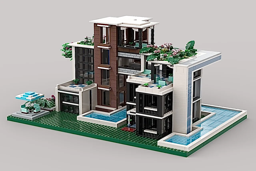 Lego Luxury House Plans LEGO® Buildings Sets | Official LEGO® Shop