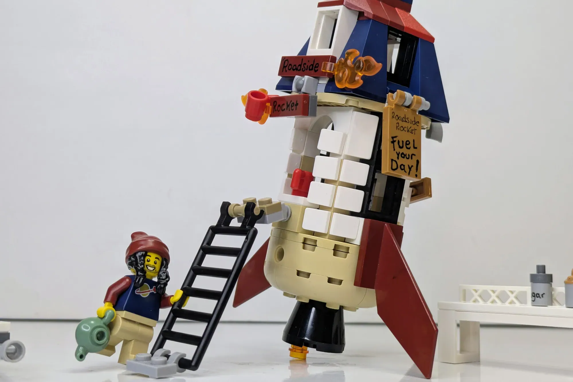 The Roadside Rocket -Mobile Tea and Coffee Vendor | LEGO® Ideas