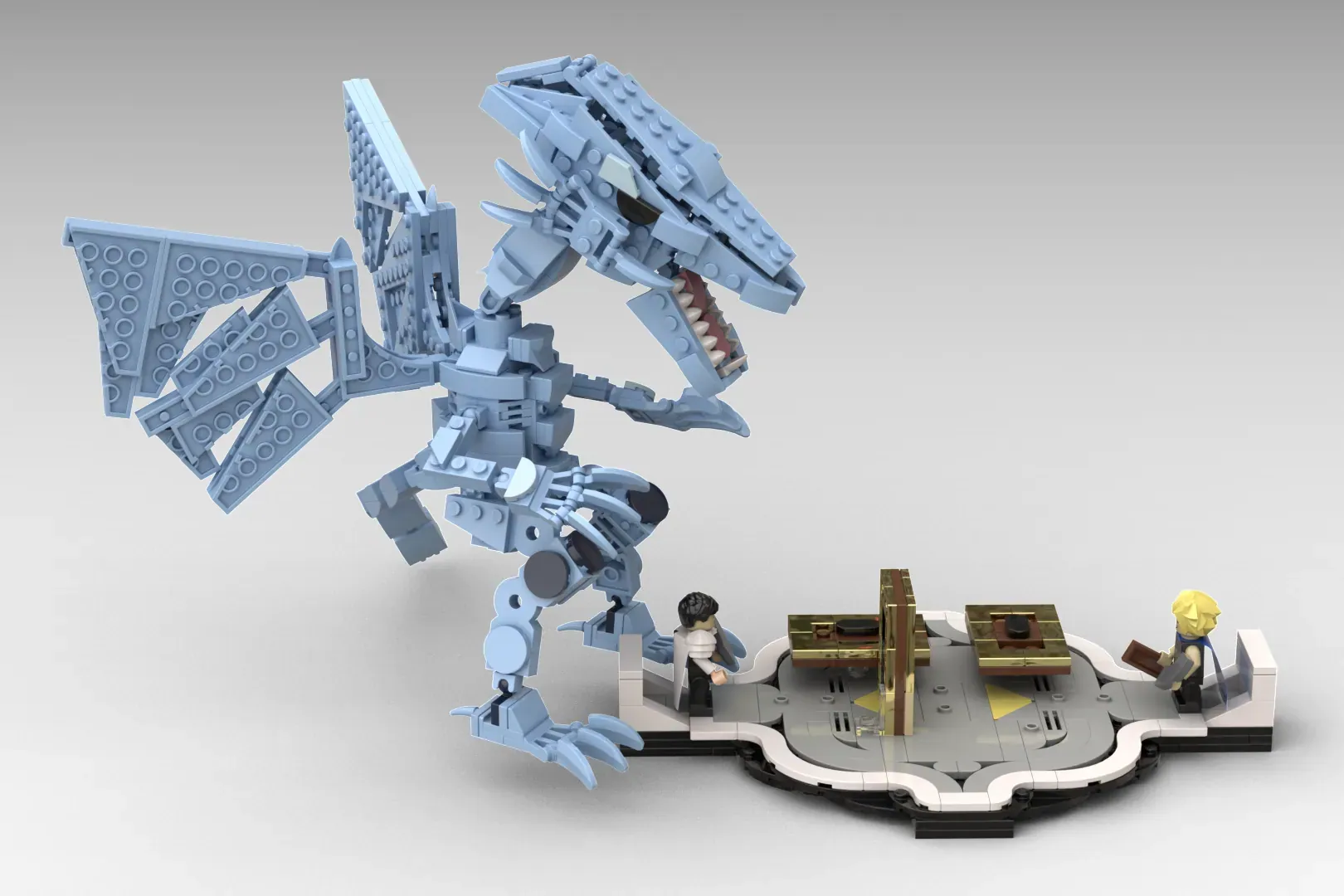 Battle City: Arrival of the Blue-Eyes White Dragon! | LEGO® Ideas