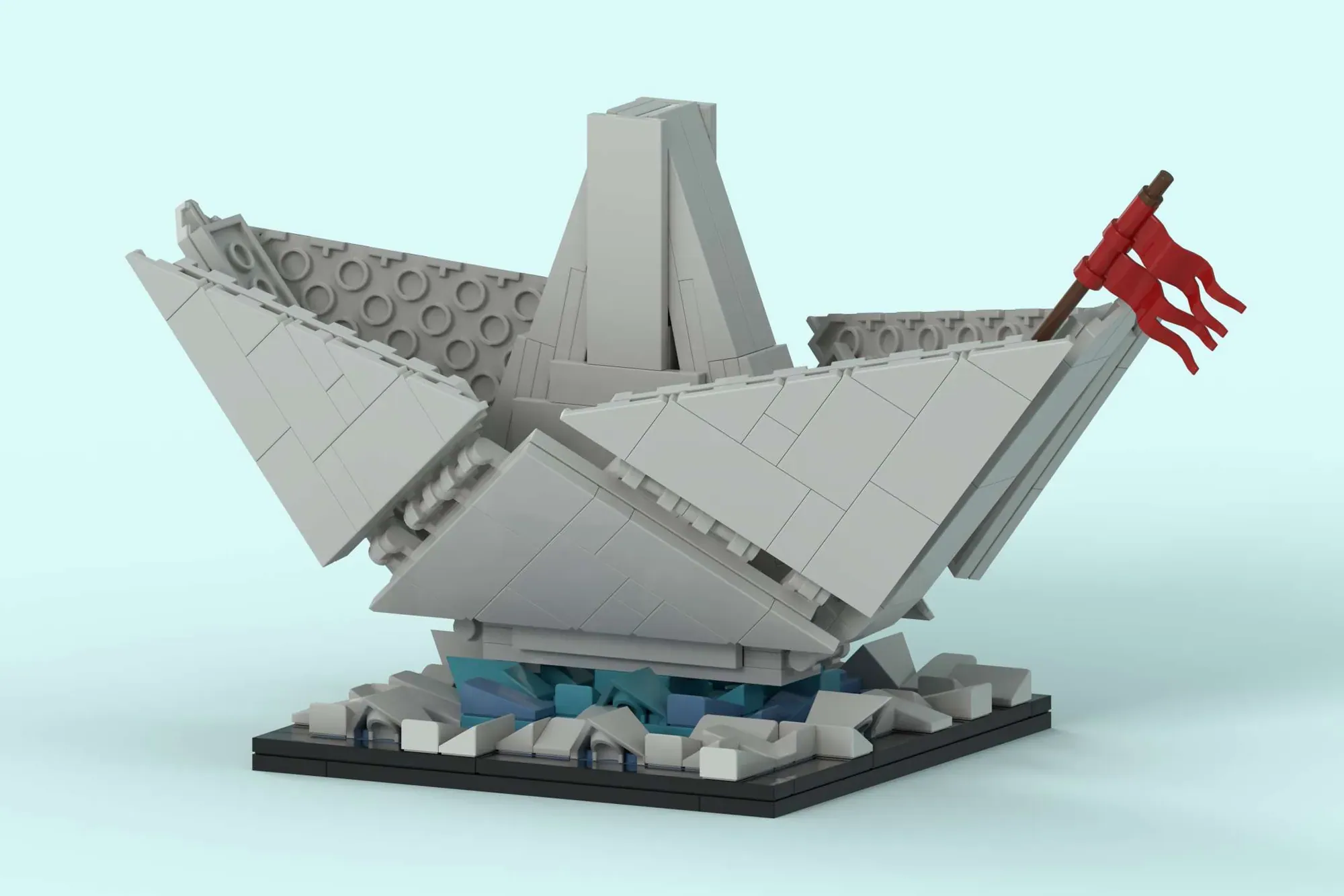Origami Boat | LEGO® Ideas