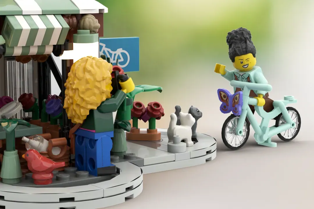 The Bicycle of Flowers | LEGO® Ideas