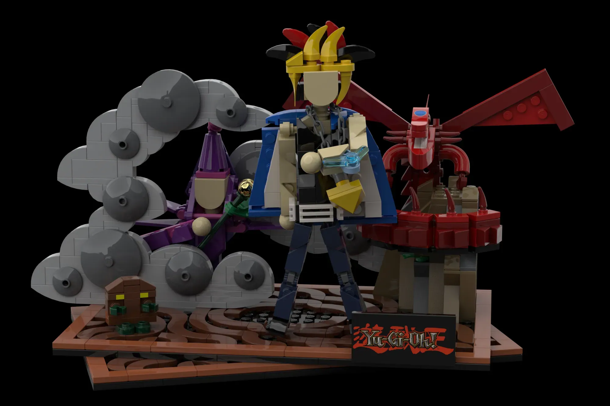 Yu-Gi-Oh, Yugi Muto Display Model | LEGO® Ideas
