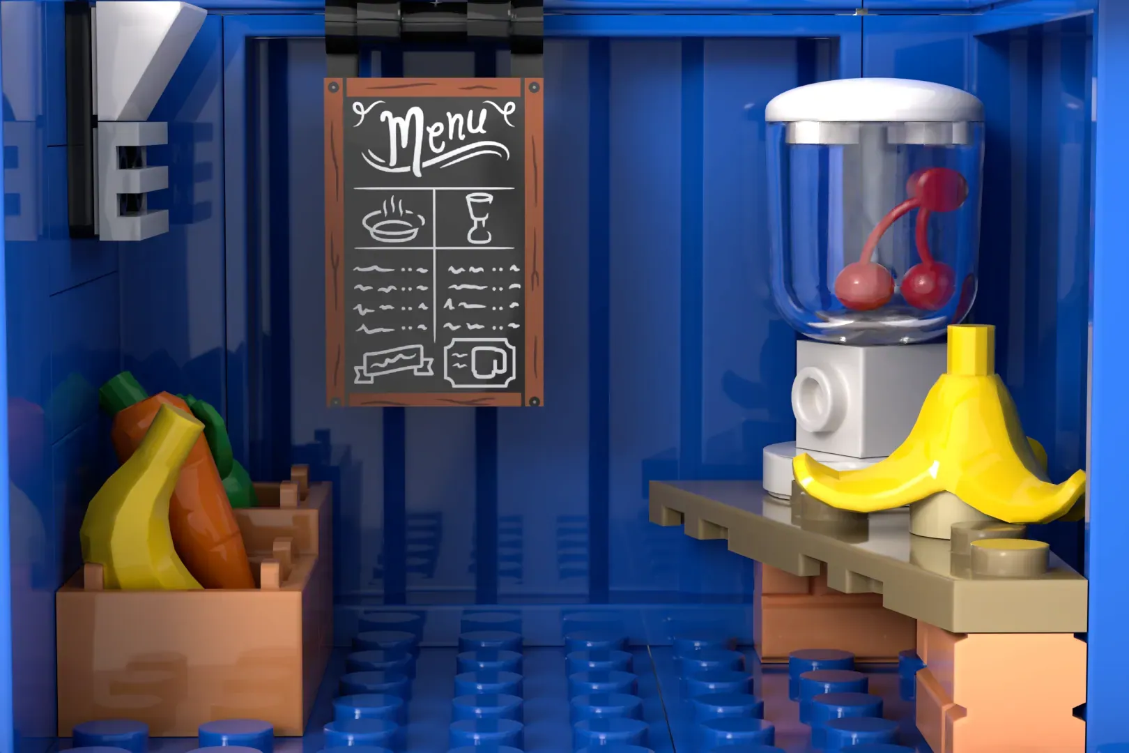 Shipping Container Juice Bar | LEGO® Ideas