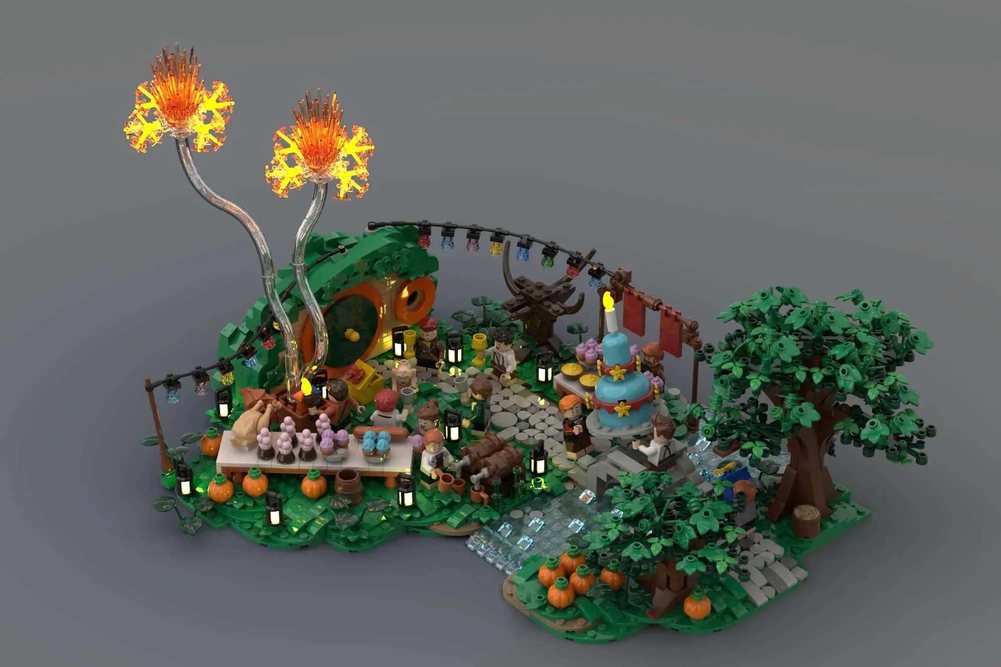 Gollum's Birthday Party | LEGO® Ideas