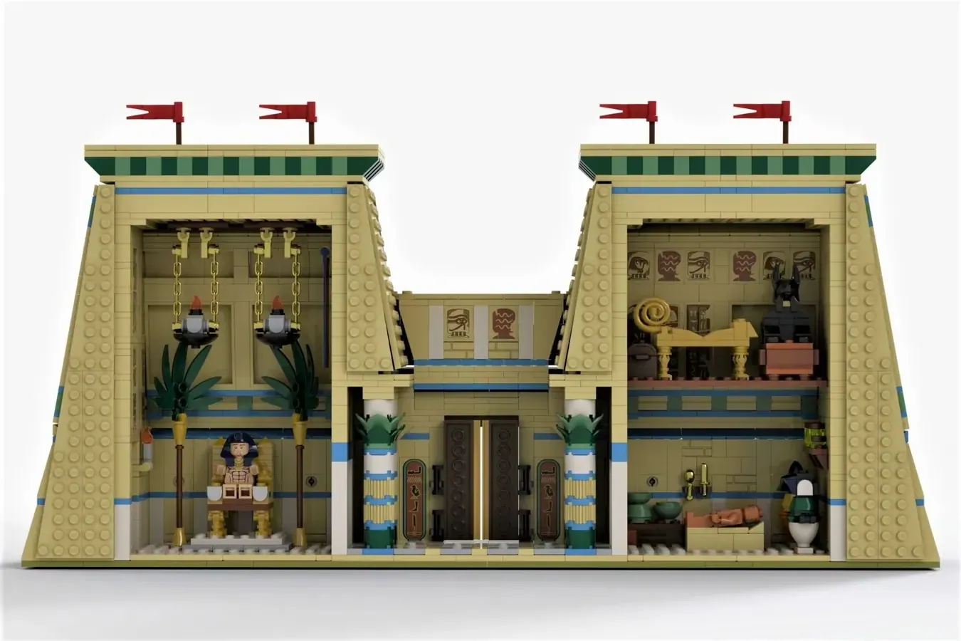 10K Club Interview: ANCIENT EGYPTIAN TEMPLE by GJC15344 | LEGO® Ideas