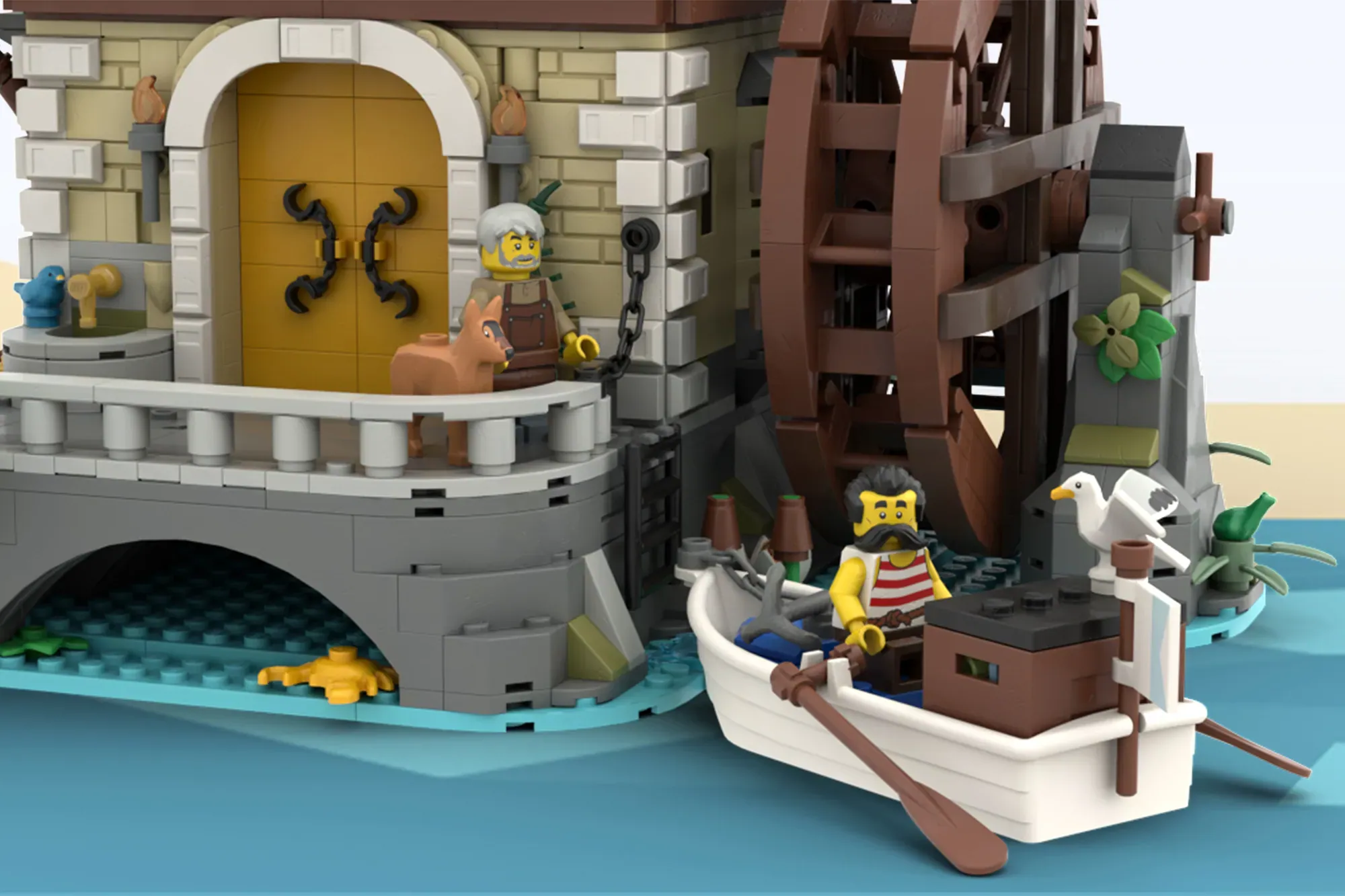 The Quirky Quencher - The Watermill | LEGO® Ideas