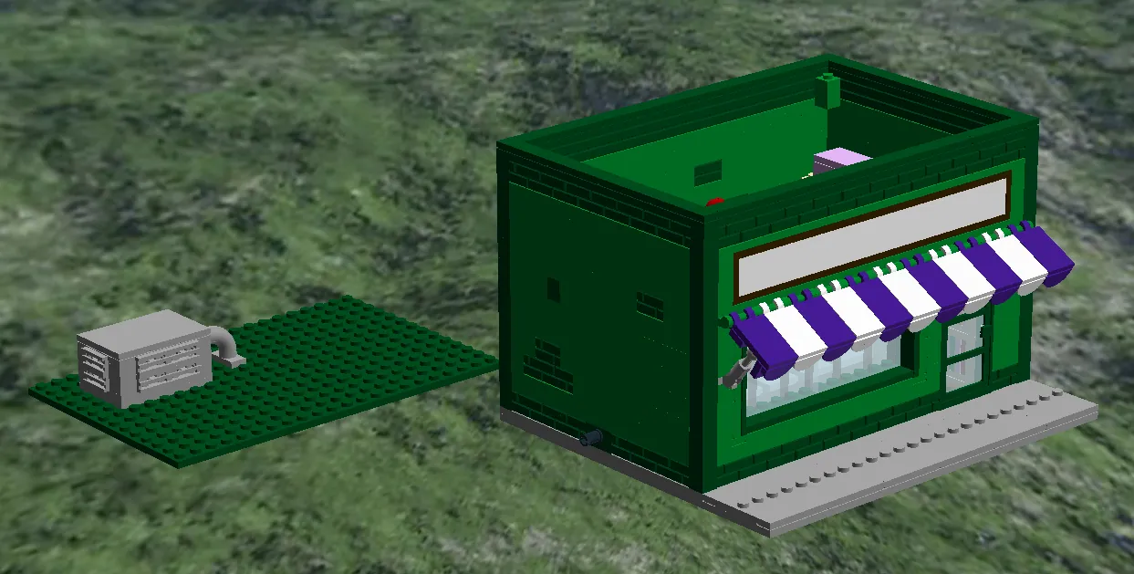 The Simpsons The Android's Dungeon and Baseball Card Shop | LEGO® Ideas