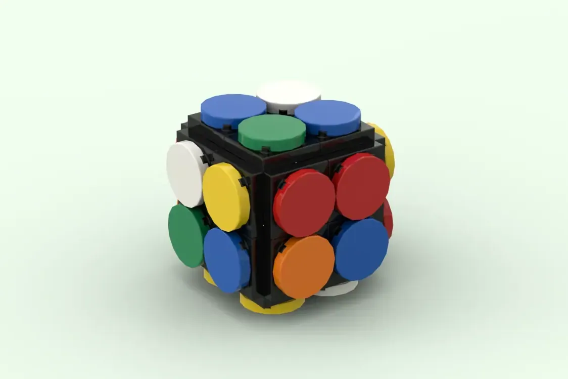Fully Functional 2x2 Rubik's Cube | LEGO® Ideas