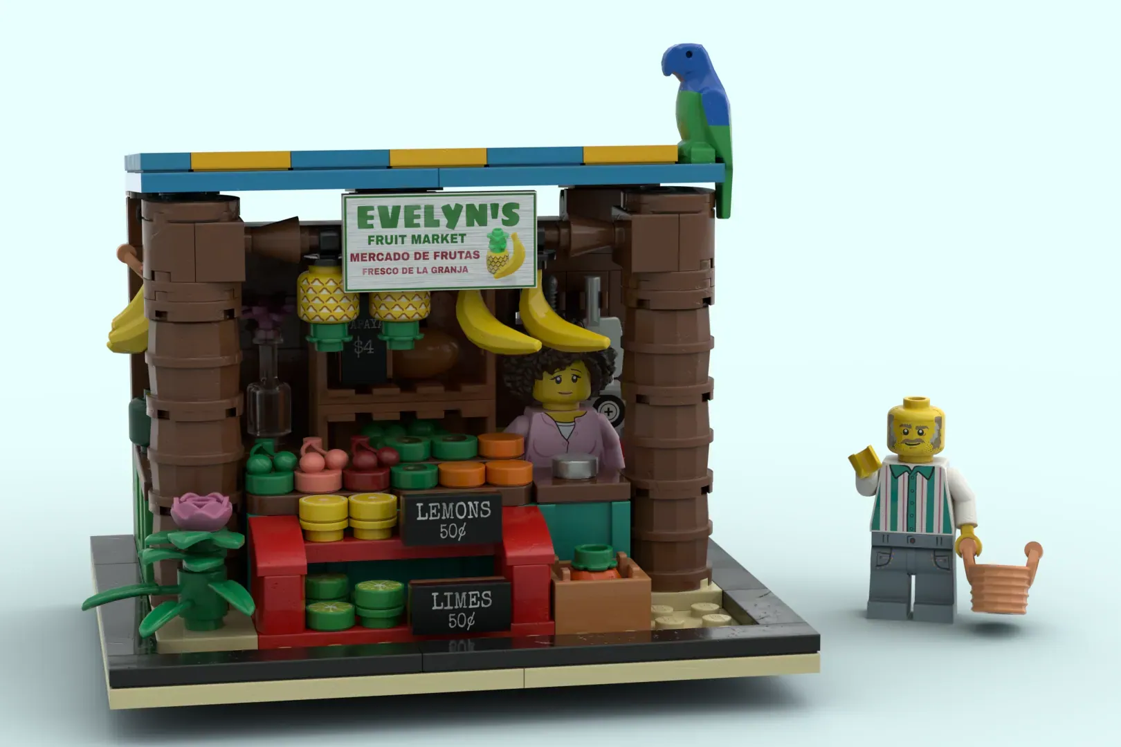 Caribbean Fruit Stand | LEGO® Ideas