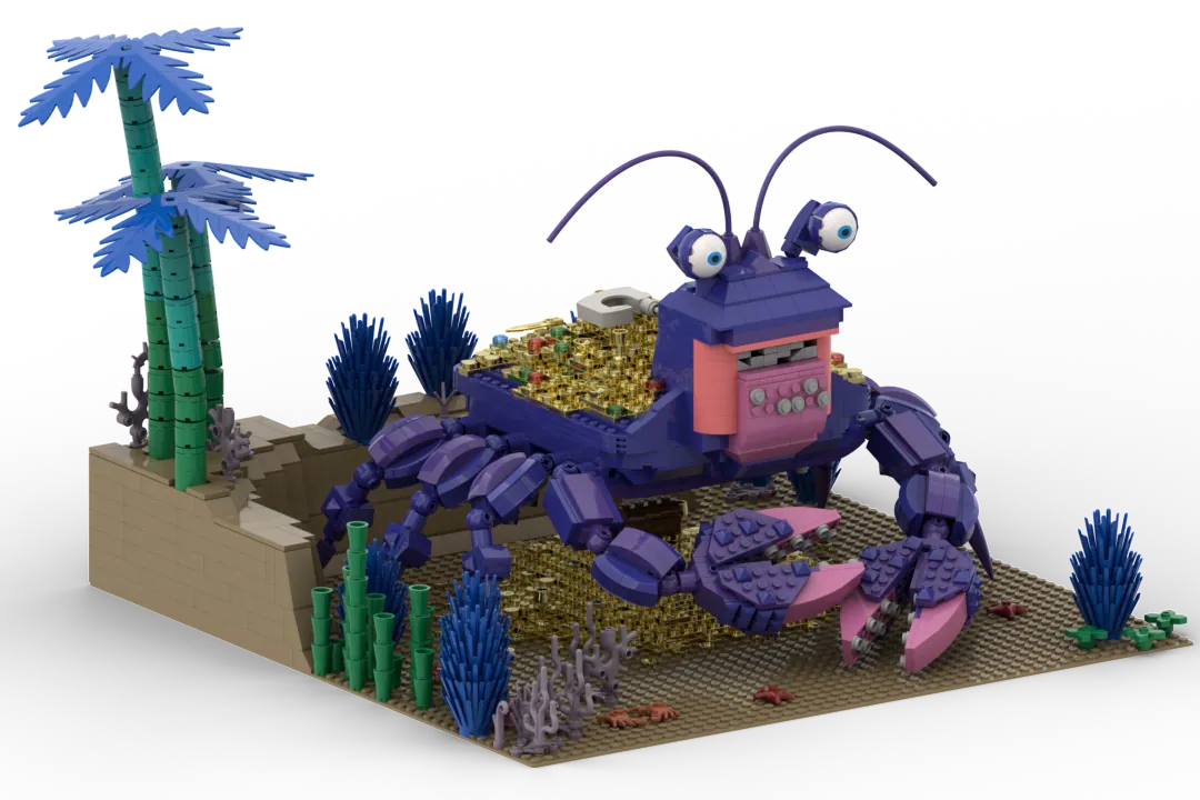 Disney - Moana - Tamatoa the Crab in the Realm of Monsters | LEGO® Ideas