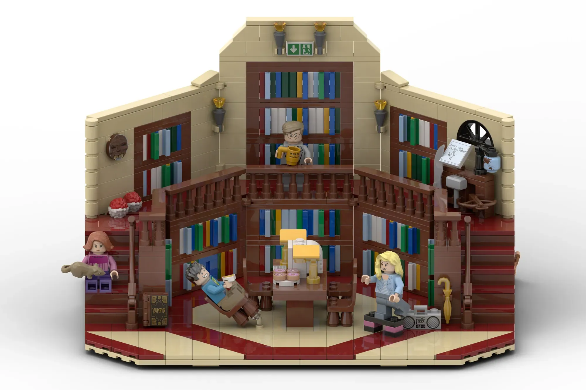 Buffy - Library & Hellmouth | LEGO® Ideas