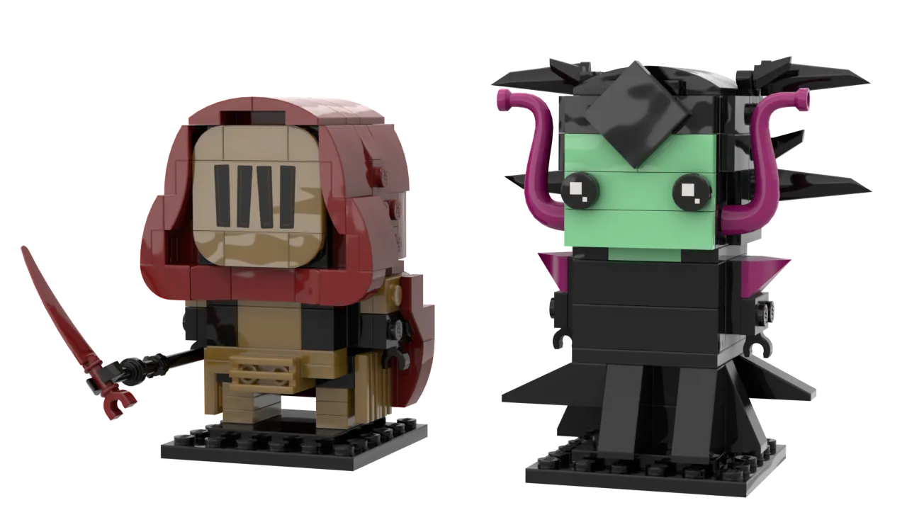 Specter Knight and the Enchantress Brickheadz | LEGO® Ideas