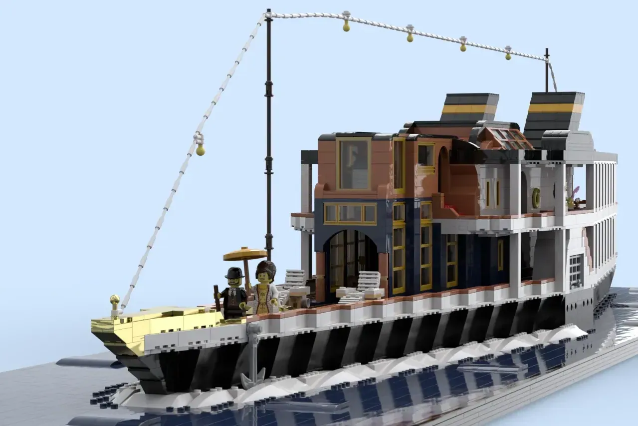 Steam Powered Cruise Ship | LEGO® Ideas