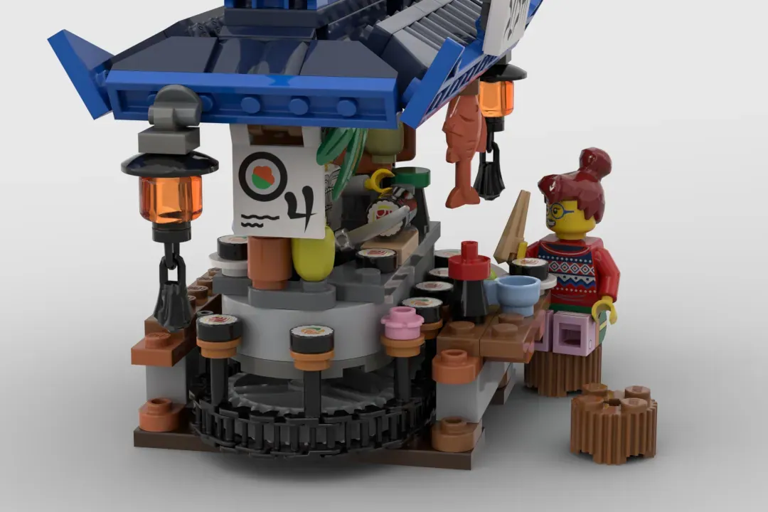 Sushi Stand With Conveyor Belt | LEGO® Ideas