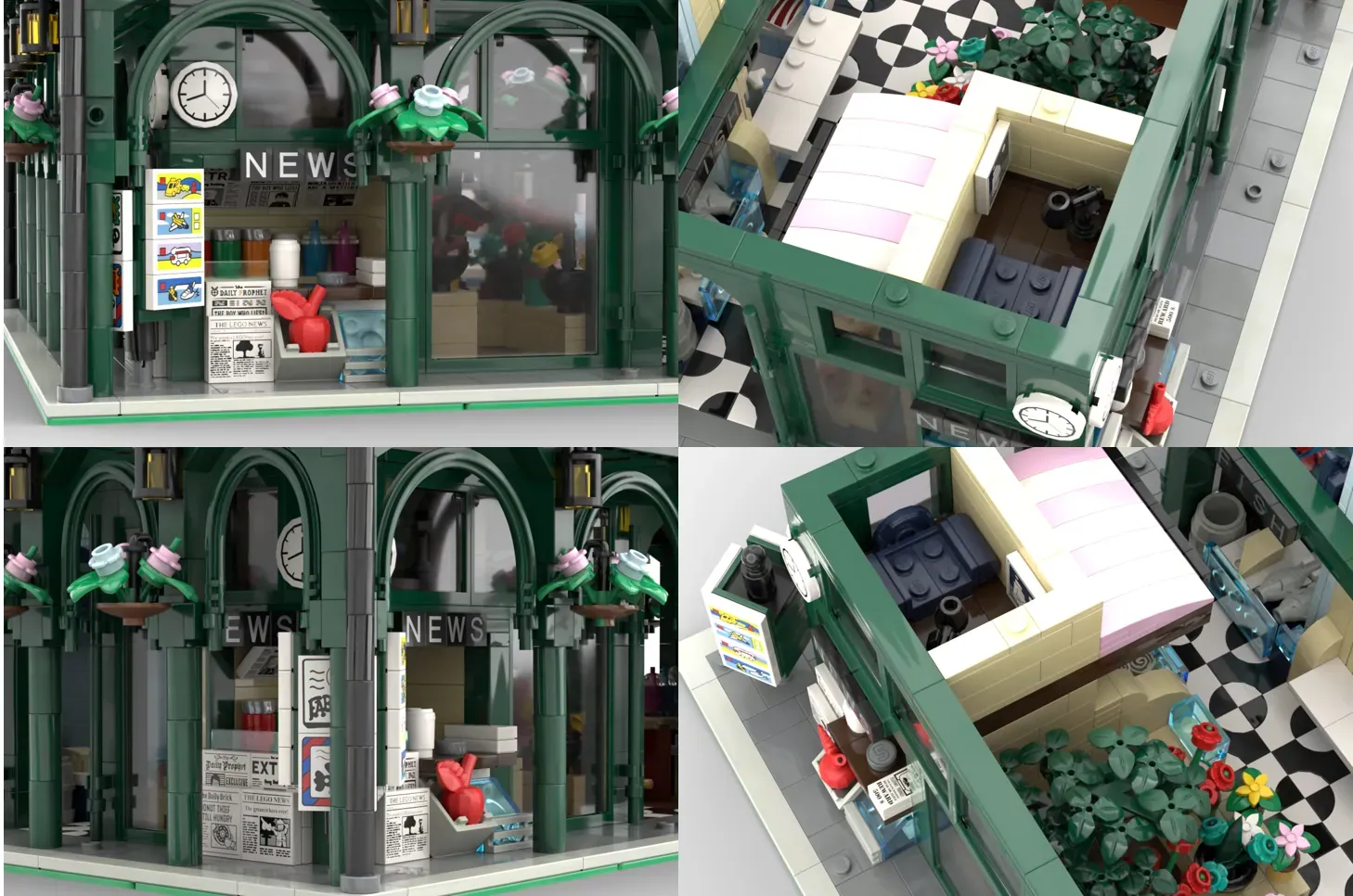 The Market Hall | LEGO® Ideas