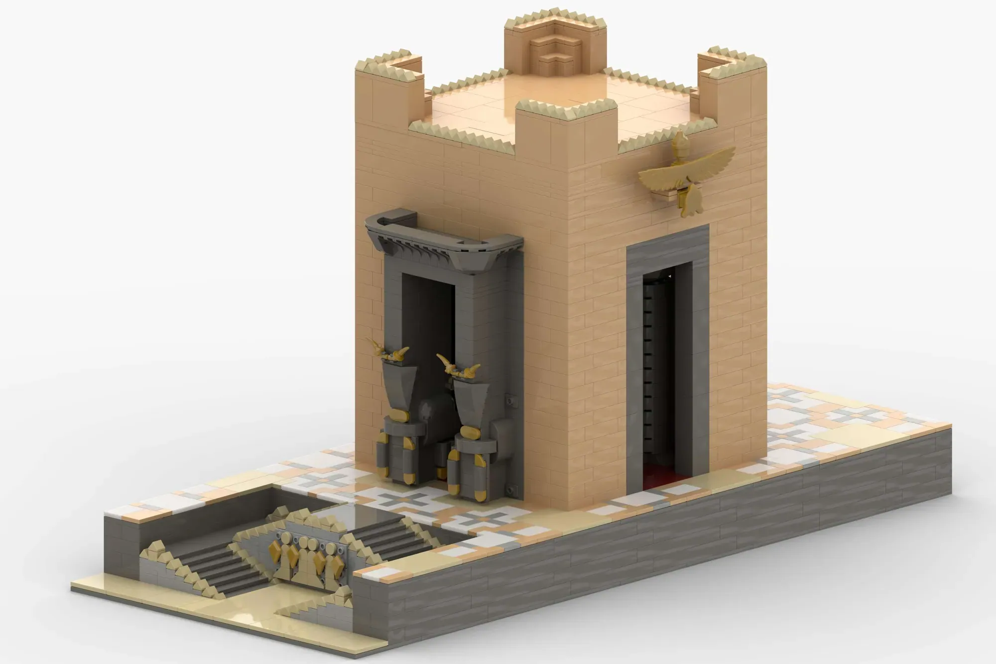 The Gate of All Nations (Gate of Xerxes I) — Persepolis, Achaemenid ...