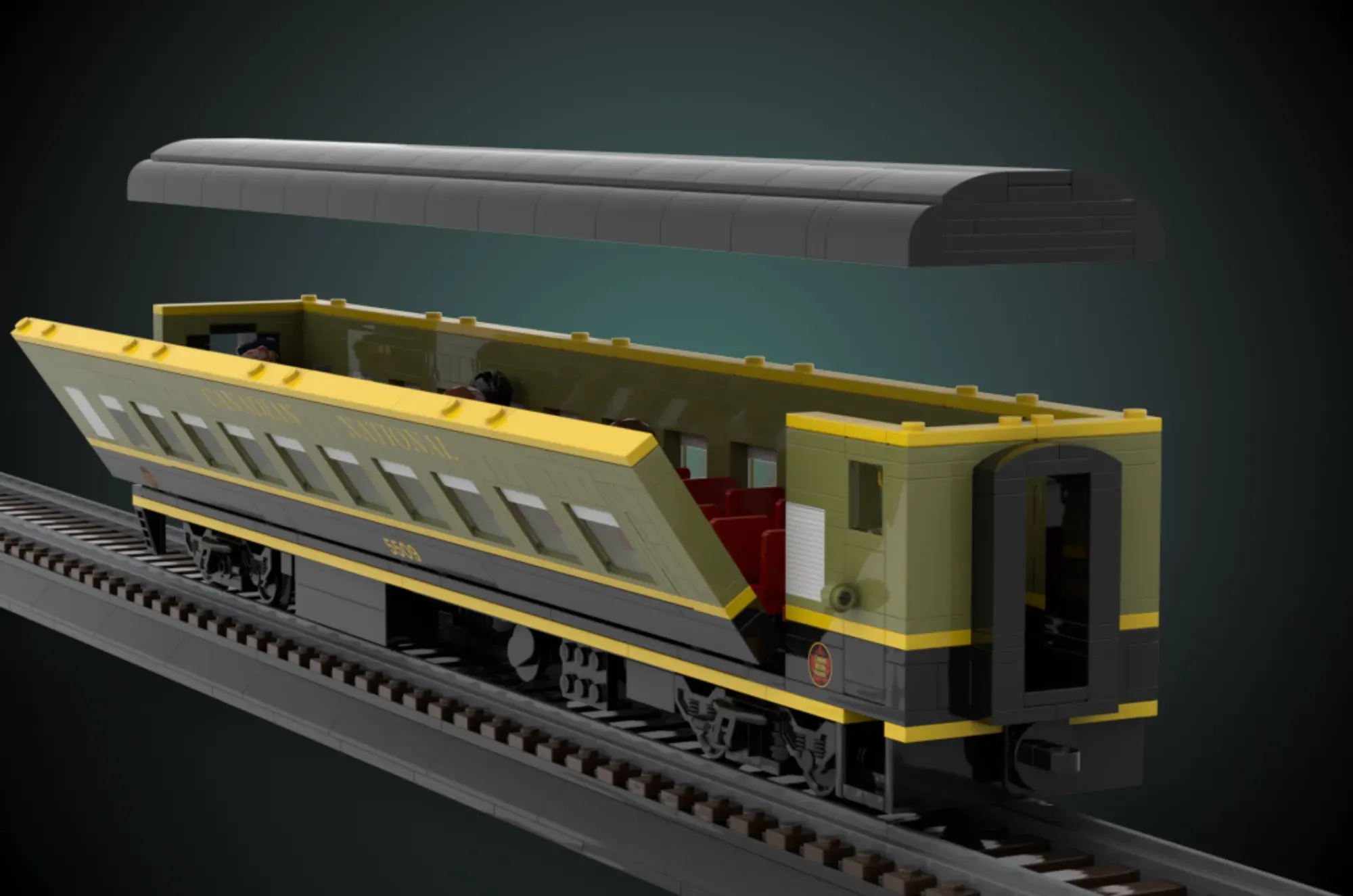 Canadian National 5702 Locomotive | LEGO® Ideas