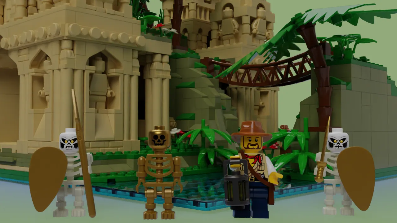 The Lost Tomb: Tomb of the Golden King | LEGO® Ideas