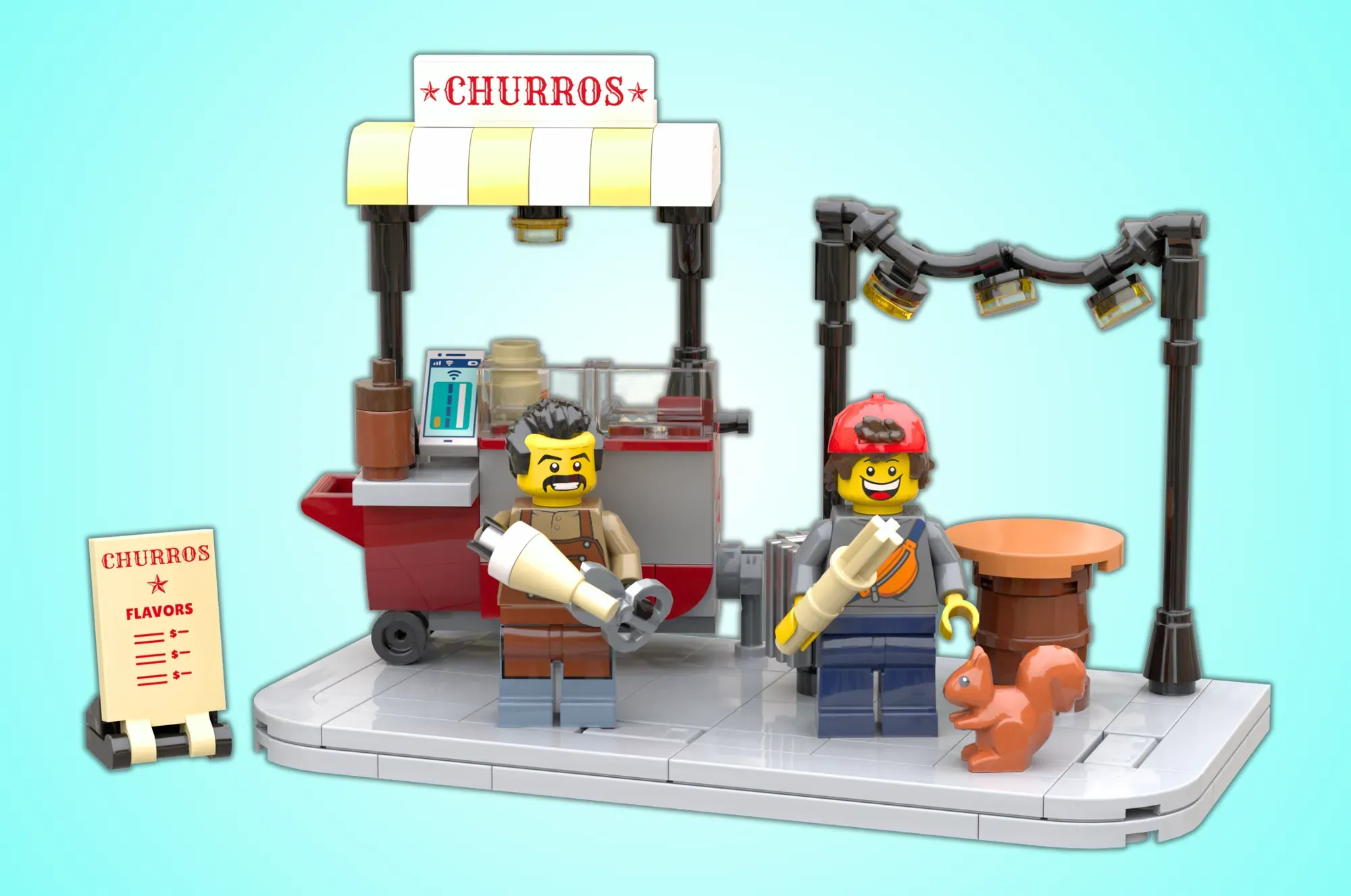 Churr-Iffic Street Churros! | LEGO® Ideas