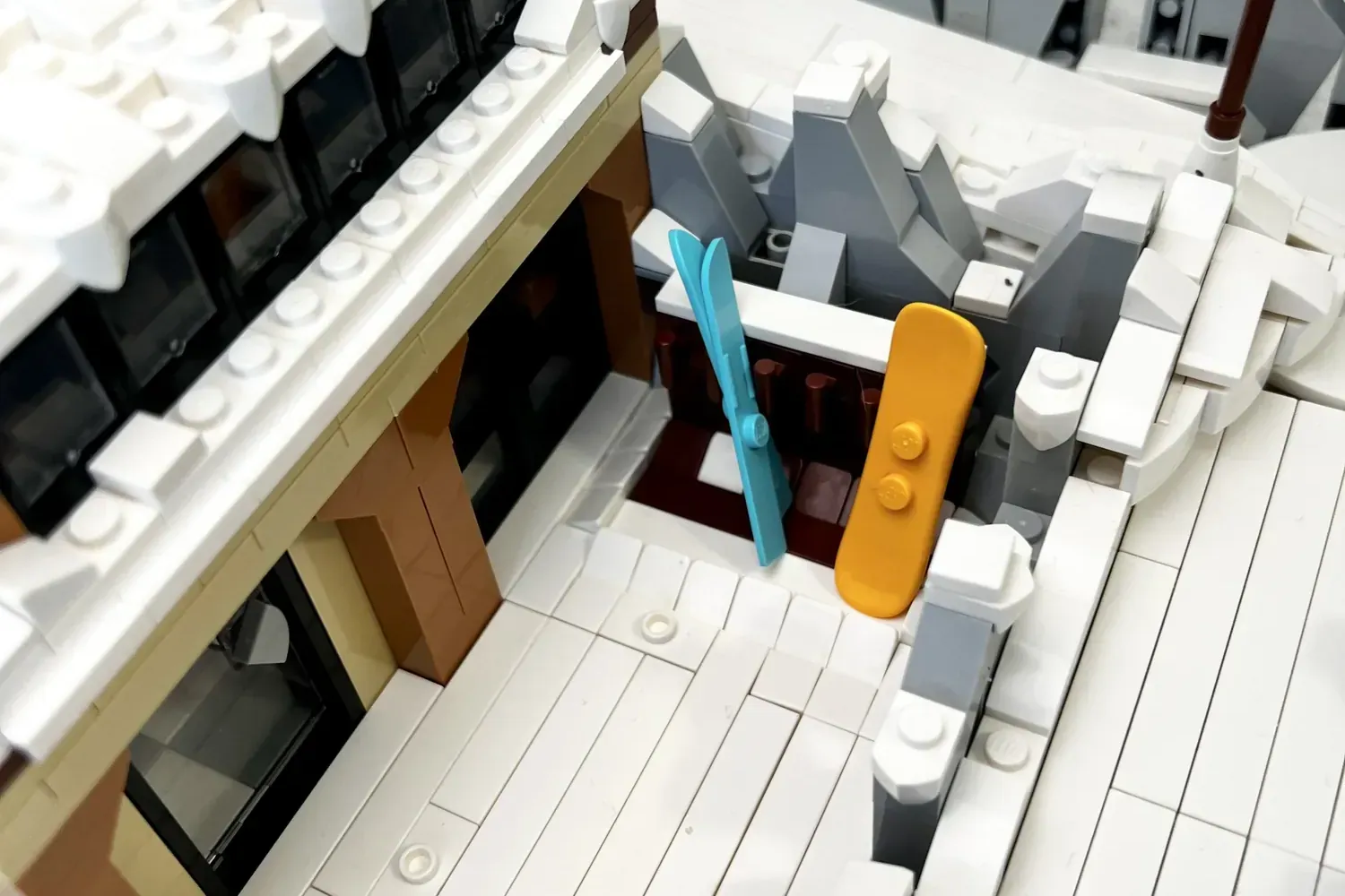 SnowBrick Mountain - Working Ski Resort | LEGO® Ideas