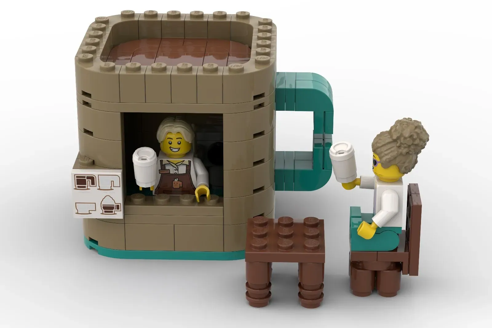 Cozy Coffee Vendor | LEGO® Ideas