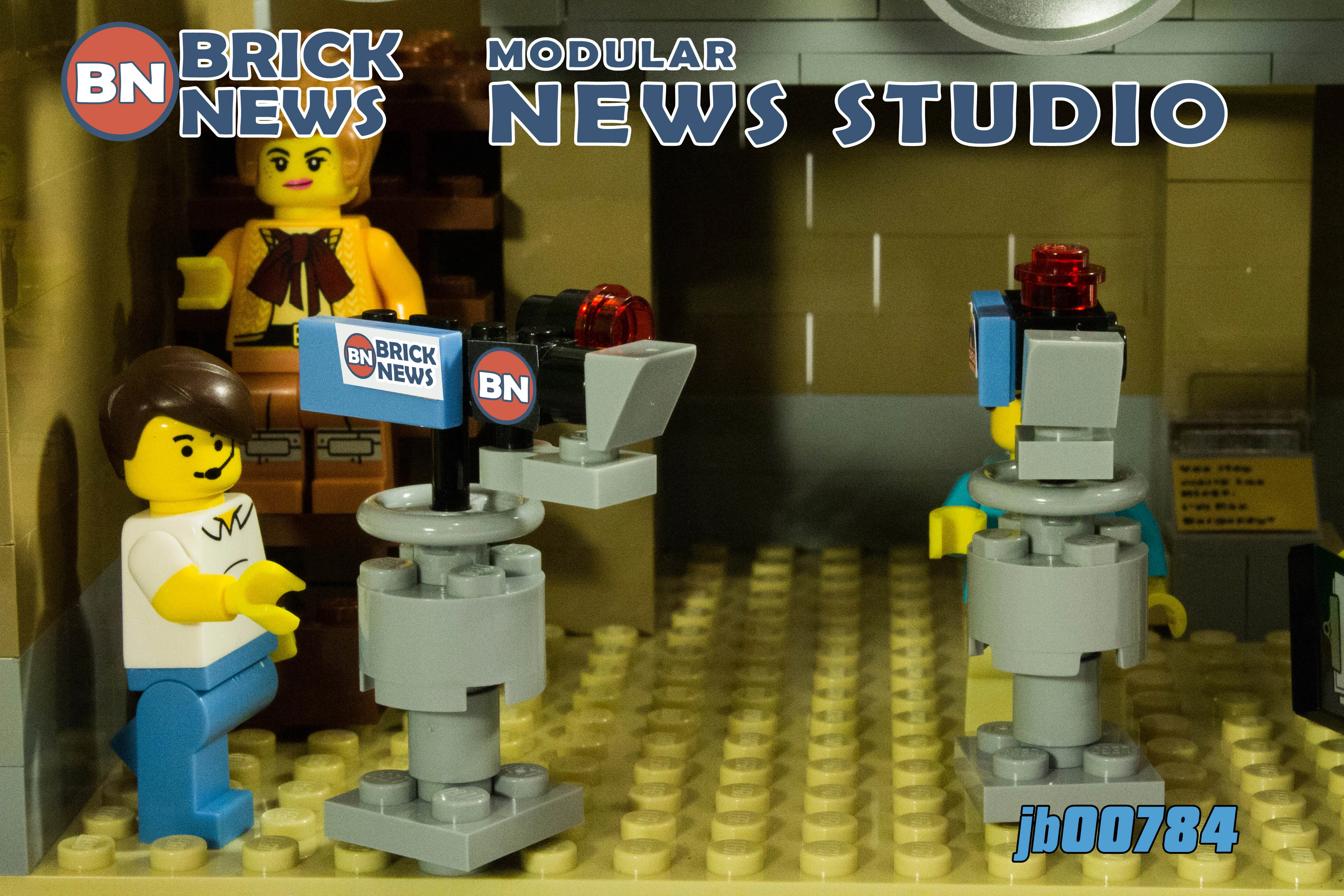 Brick News: Modular News Studio | LEGO® Ideas