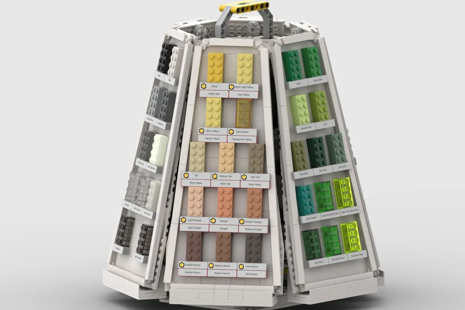 LEGO Color Chart Turn-Table | LEGO® Ideas