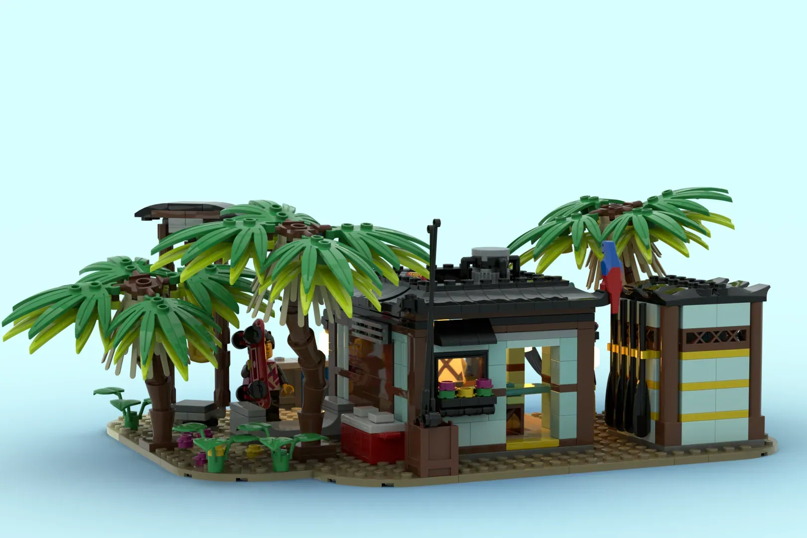 Ninjago City Beach Surf N Skate | LEGO® Ideas